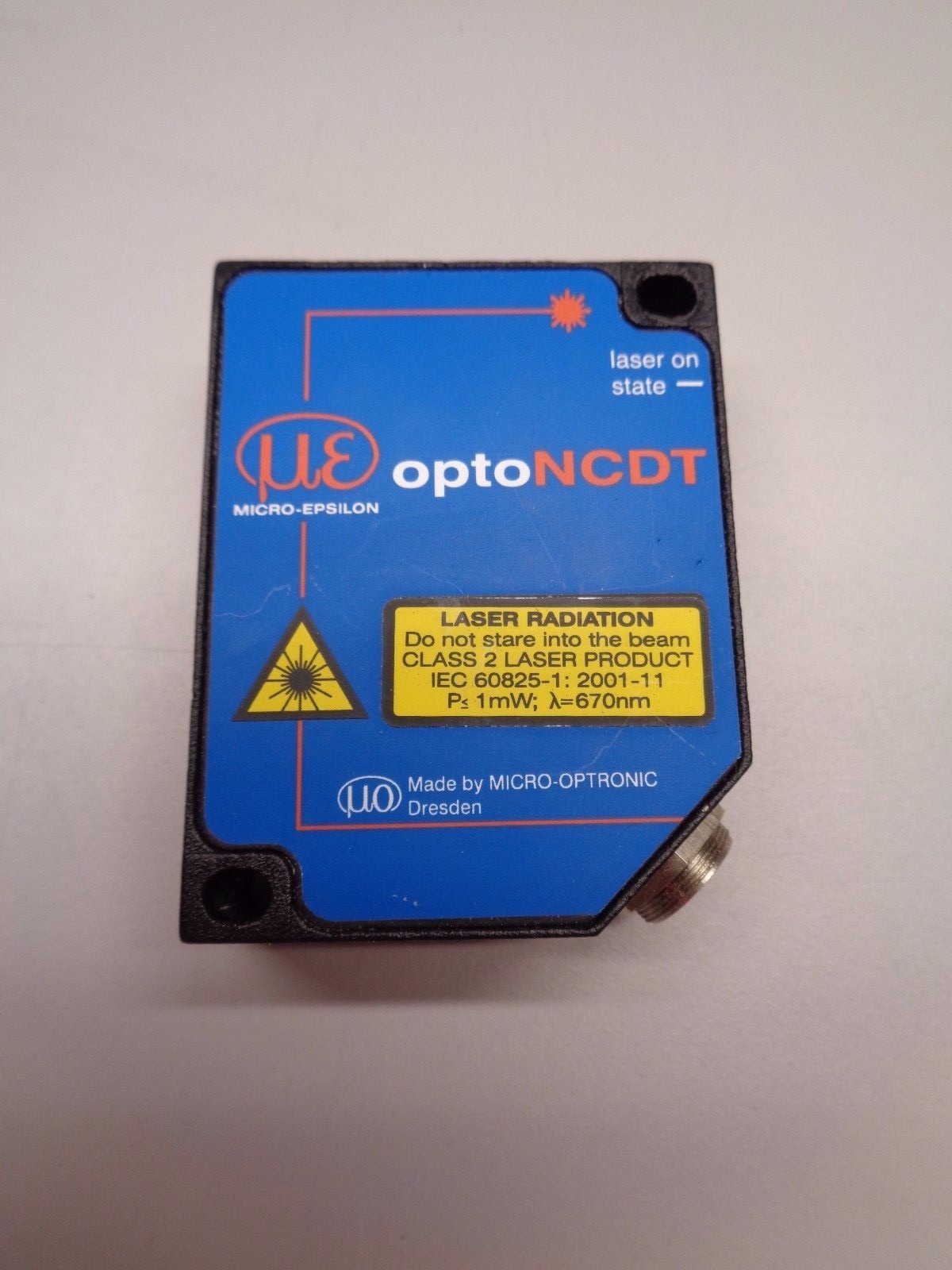 Micro-Epsilon Opto NCDT 1401 Model ILD 1401-12(000) Sensor | eBay
