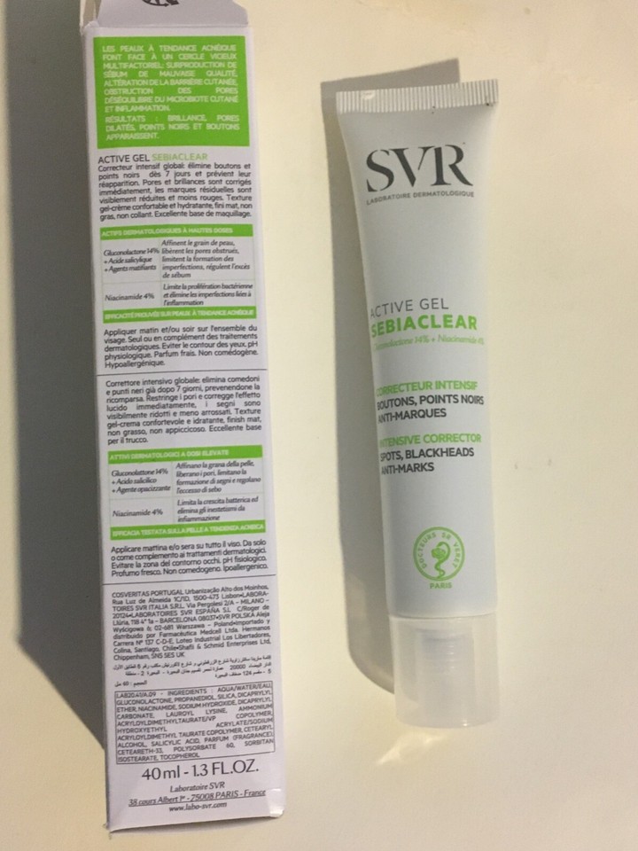 SVR Sebiaclear Active Gel 40ml Exp 07/2024 NIB | eBay