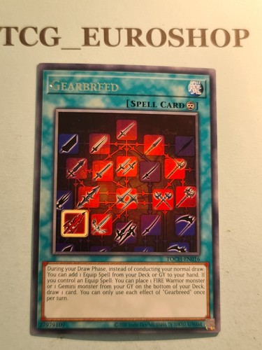 Gearbreed ︎YUGIOH ︎TOCH ︎2020 ︎RARE ︎ENGLISH ︎NM #2901 | eBay