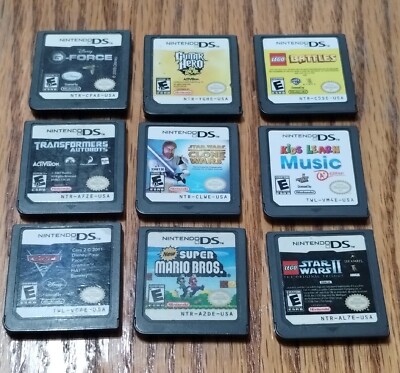 9 NINTENDO DS GAMES | eBay