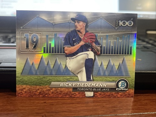 2024 BOWMAN TOP 100 CHROME RICKY TIEDEMANN #19 | eBay
