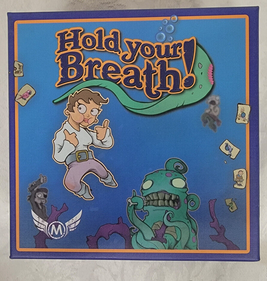 Hold Your Breath! Pirate Card Game 2-4 Players Ages 8+ Family Fun Game ...