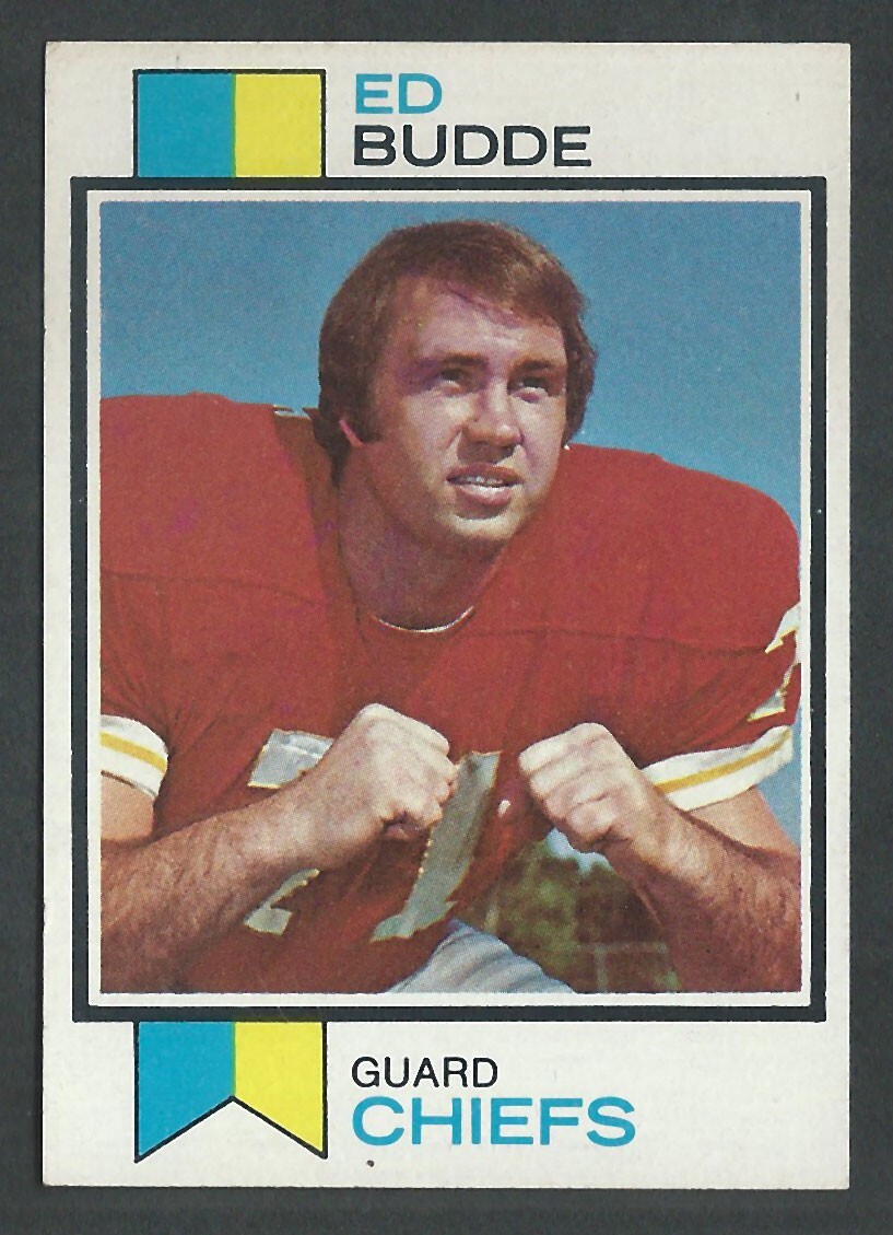 1973 Topps #462 ED BUDDE Kansas City Chiefs CREASE FREE - 04 | eBay