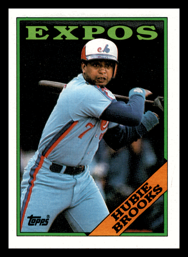 1988 Topps Hubie Brooks New York Mets #50 NM-MINT | eBay