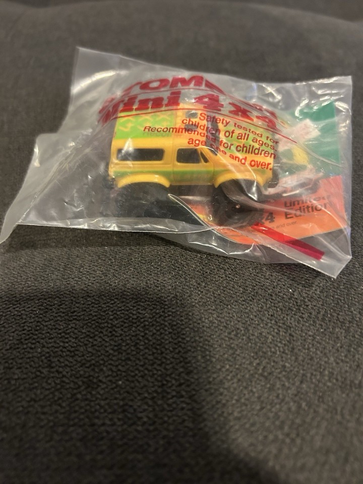 Vintage McDonald’s Schaper Stomper Mini 4X4 Chevrolet Blazer Sealed In ...