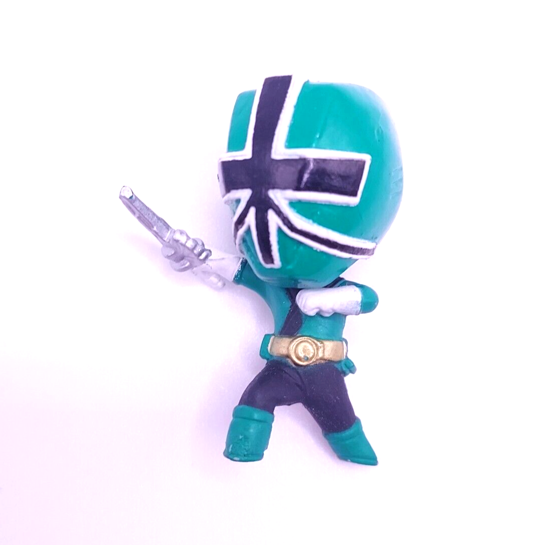 Bandai Power Rangers Samurai Green Ranger Mini Chibi 1.5" Figure ...
