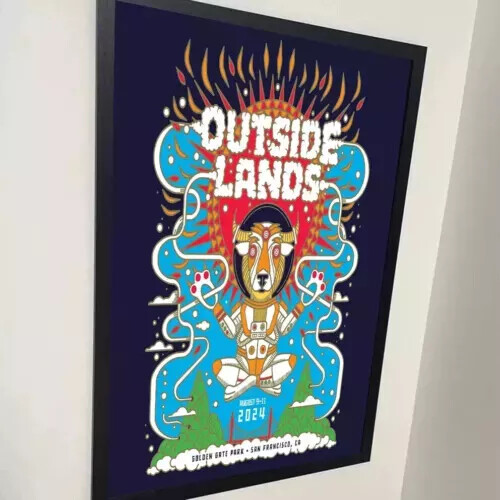 Outside Lands Music Festival August 9-11 2024 San Francisco CA Poster ...