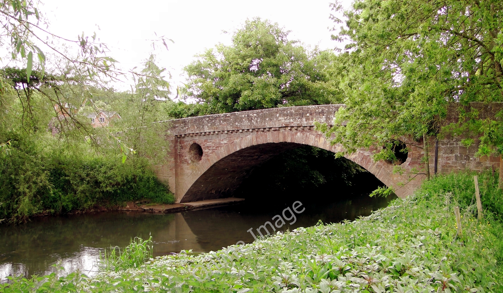 Photo 12x8 Bodenham Bridge Bodenham/SO5351 Over the Lugg, one of ...