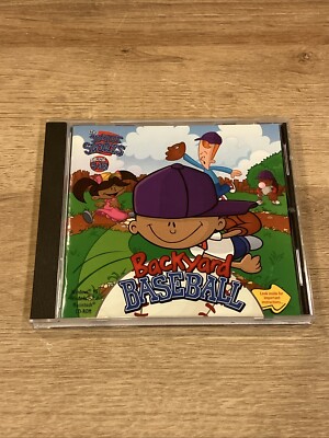 Backyard Baseball CD ROM Game w/ Pablo Sanchez Cover (PC, WINDOWS, MAC ...