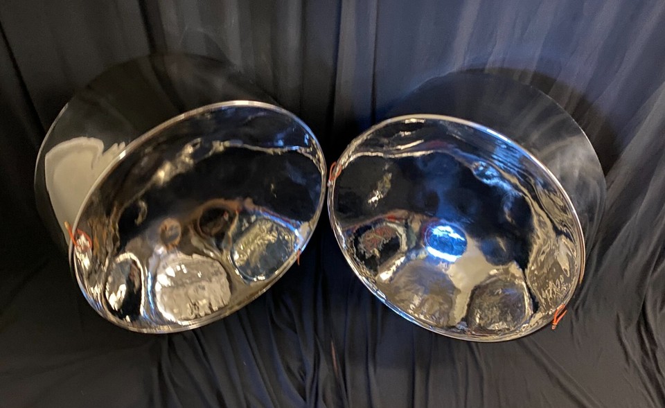 Double Second Steel Pan Drum | eBay