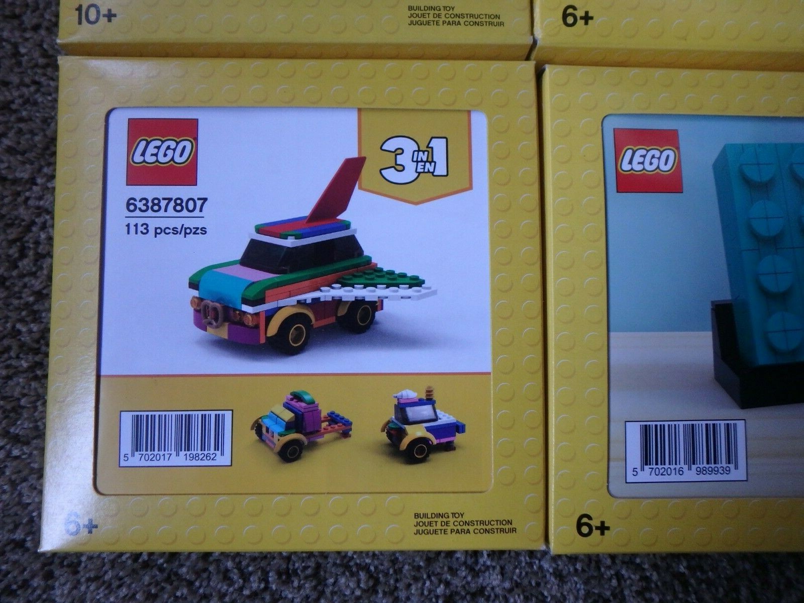 4 LEGO GWP LOT Vintage Camera 6392343 Flying Car 6387807 Swing 6373621 ...