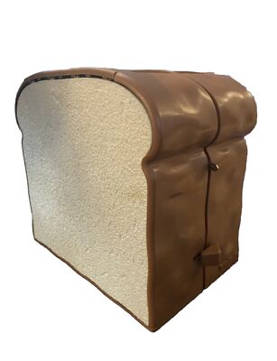 ️ Majestic Vtg Bread Shaped Toast Toaster Fake Food 80s Pop Art | eBay