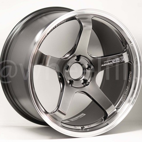(set of 4) Advan GT Beyond 19x9.5 +25, 19x11 +35 5x112 Hyper Platinum ...