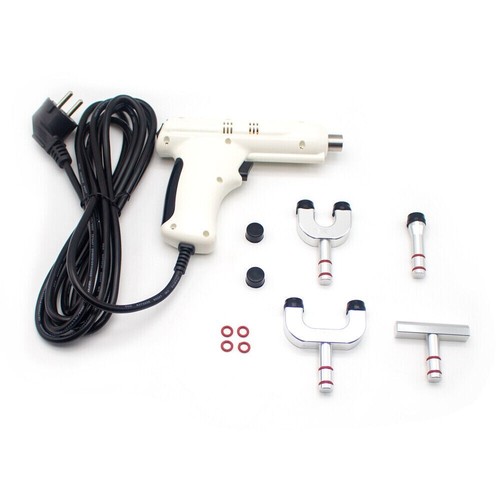 Massager Impulse Gun Spine Chiropractic Adjusting Instrument with 4Pcs ...