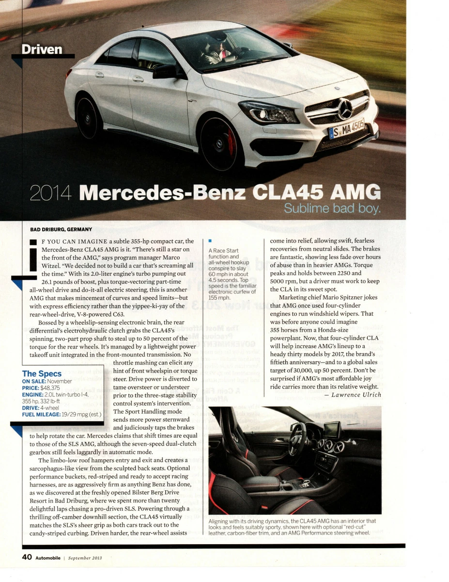 Prezzo Mercedes Benz Cla45 Amg