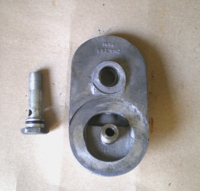 MG Midget Triumph Spitfire Oil Filter Head 1500 | eBay