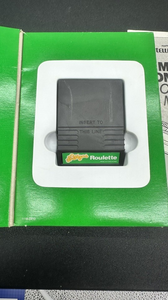 Mattel Intellivision Console Master Component In Box Used Vintage | eBay