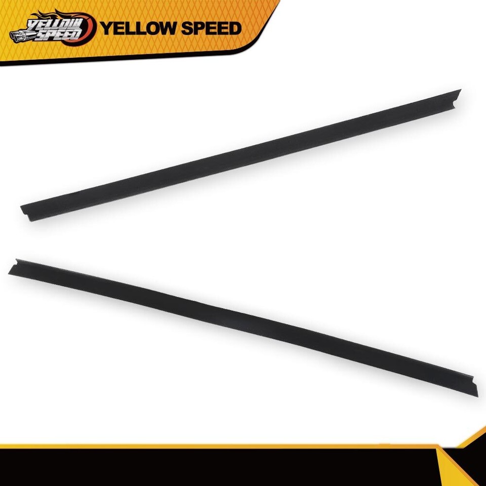 Fit for Chevy Truck Inner & Outer Window Sweep Felt Seal Weatherstrip ...