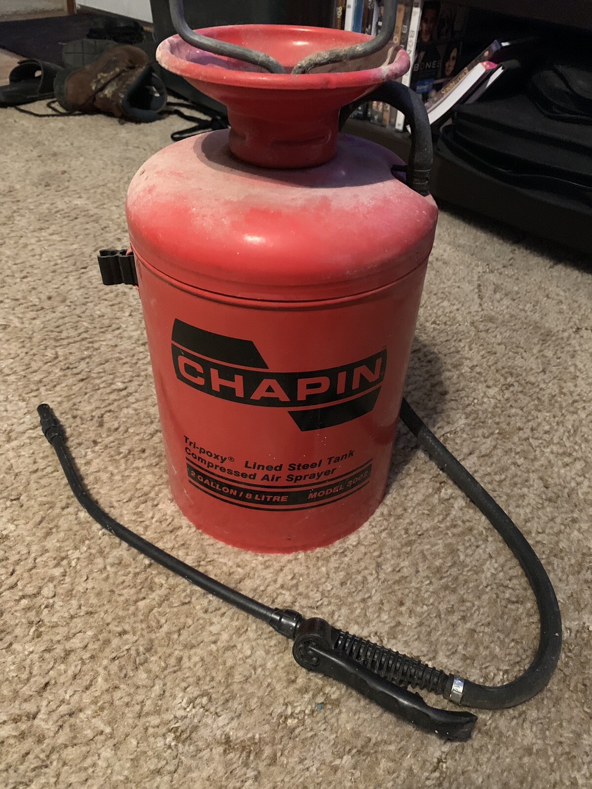 Chapin 2 Gallon Tri-poxy Coated Steel Tank Sprayer Funnel Top 3002 for ...