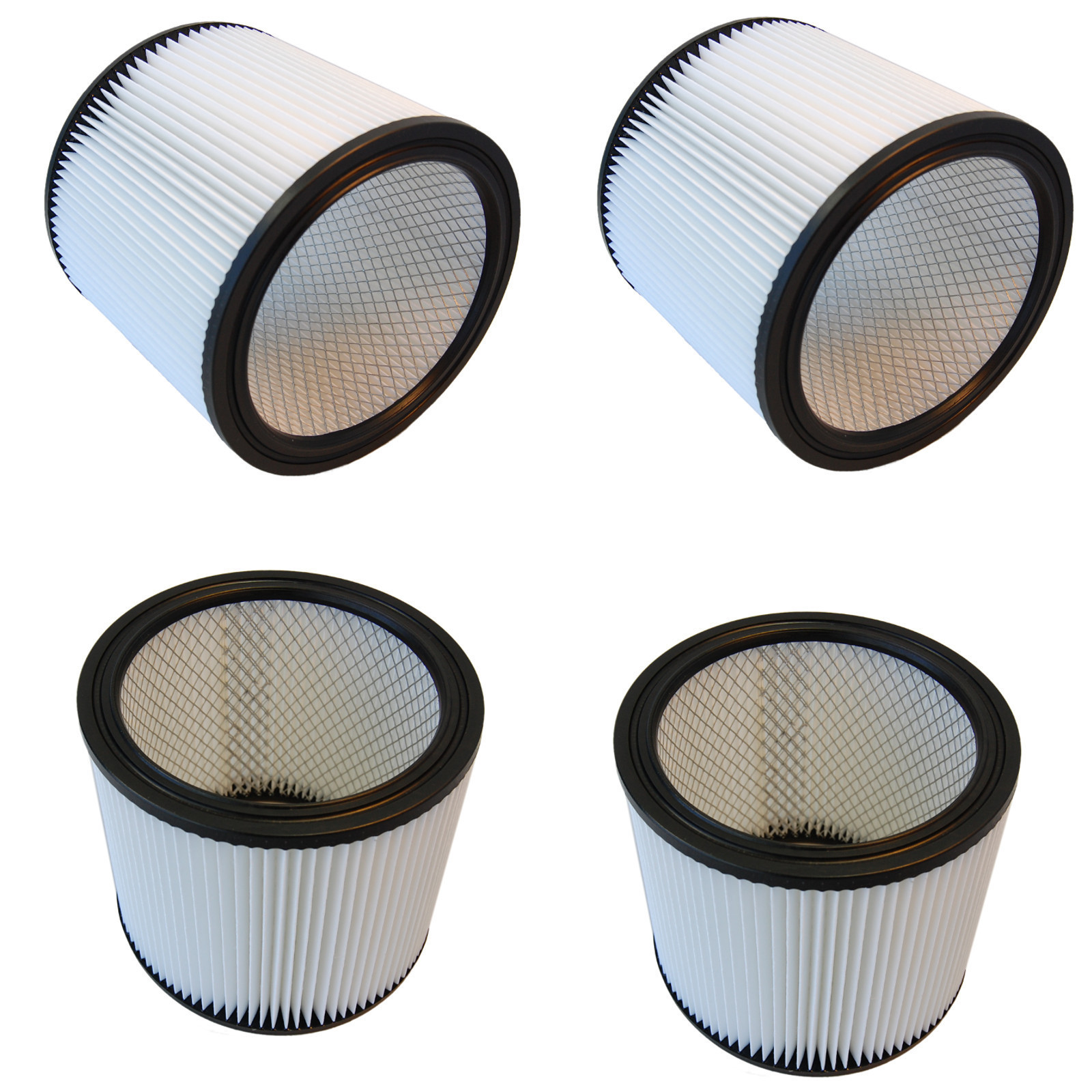 4-Pack HEPA Cartridge Filter for Shop-vac Wet / Dry Pickup, 903-04-00 ...