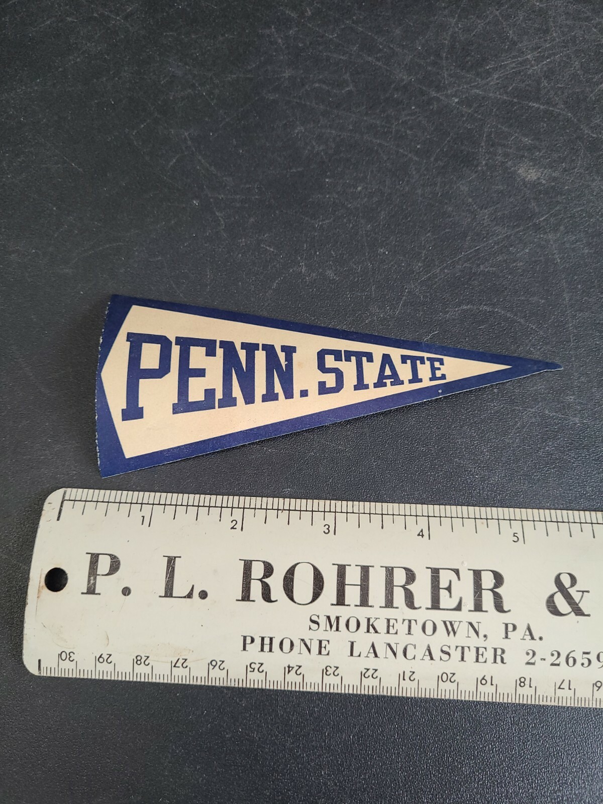 Vntg 1950s NOS PENNSYLVANIA STATE College University Decal NCAA? PSU ...
