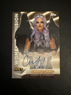 CANDICE LERAE "AUTOGRAPH CARD /199" WWE WOMENS DIVISION 2021 | eBay