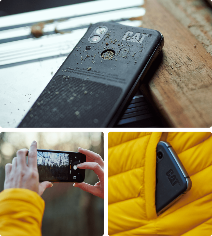 New CAT S62 T-Mobile Unlocked 4G 128GB 5.7" Rugged Android Smartphone ...