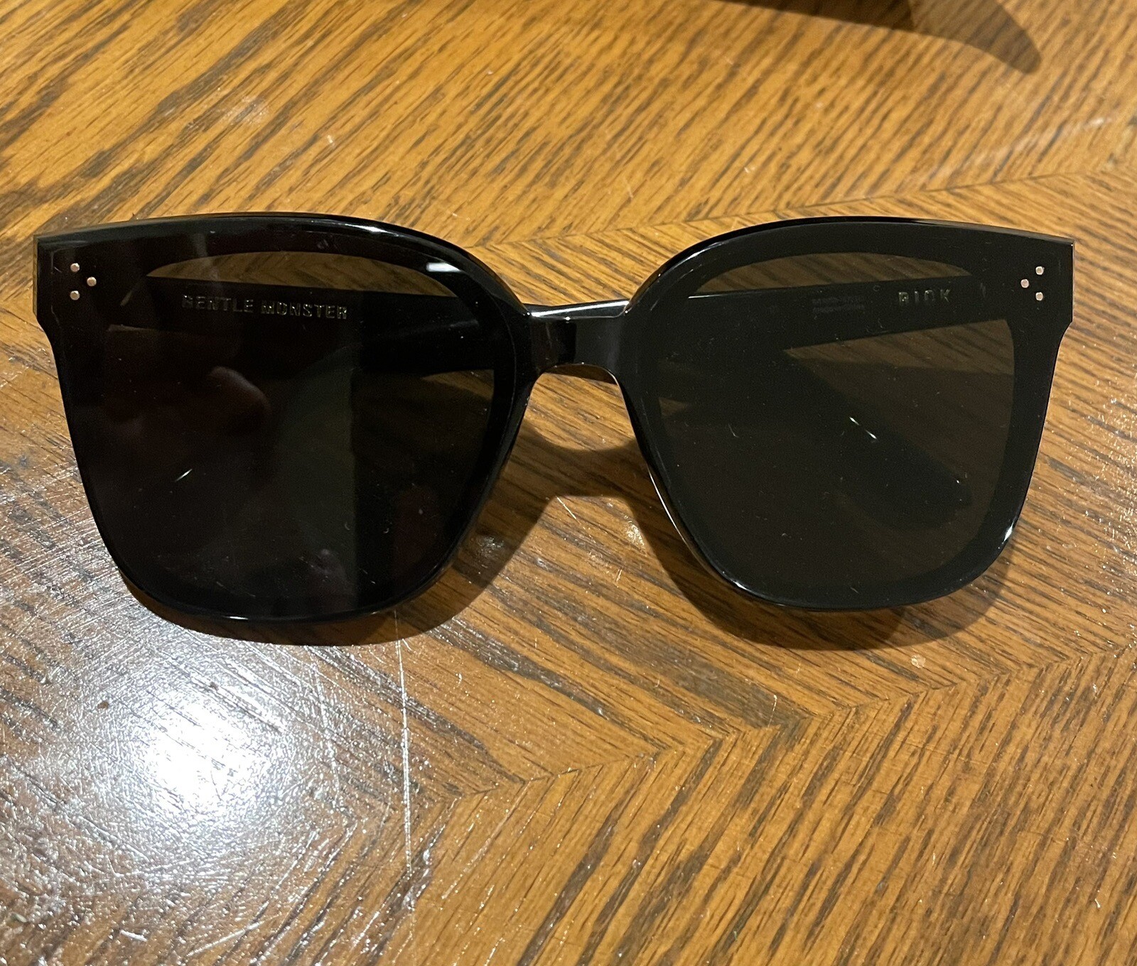 Gentle Monster Sunglasses - Rick 01; All-black, 2022 … - Gem