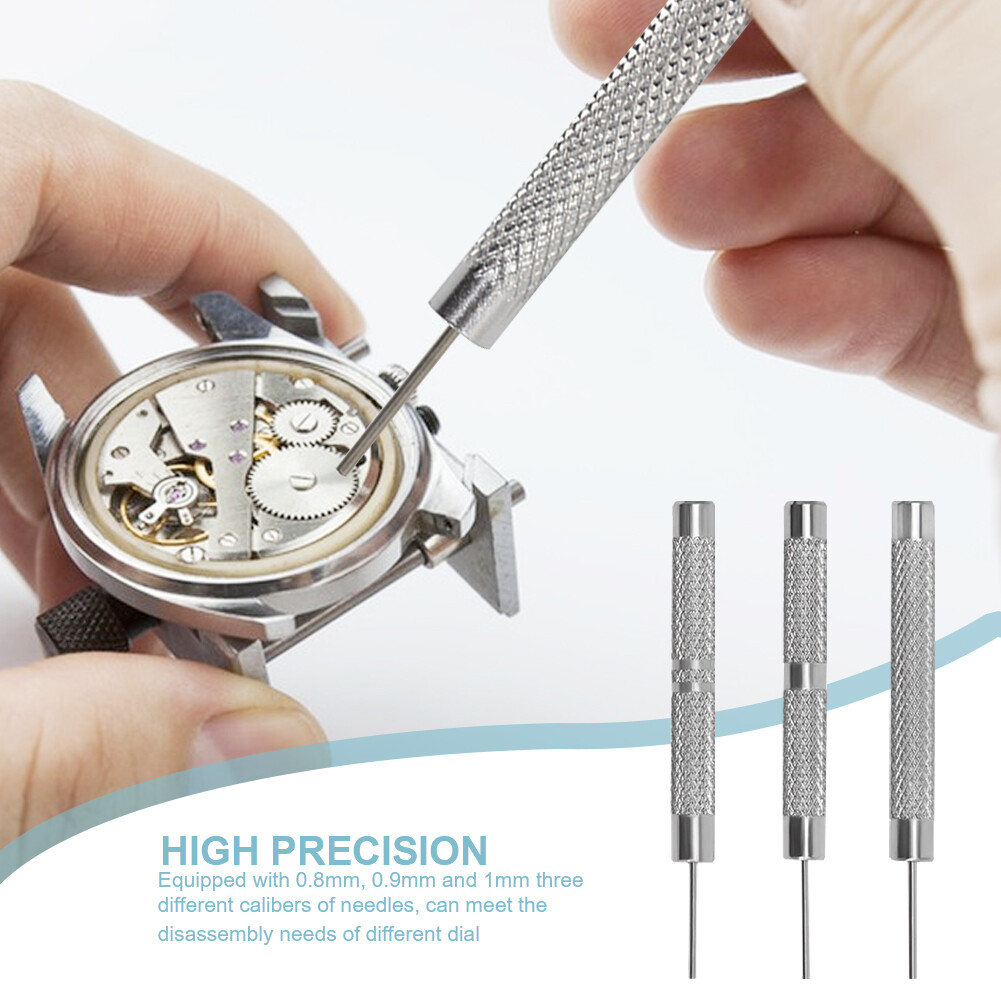 6pcs Watch Band Remover Punch Tool Link Pin Repairing Professional ...