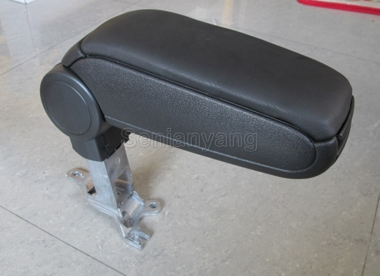 Leather Consoles Armrest Handrails Box for 2002-2006 AUDI A4 S4 Black ...