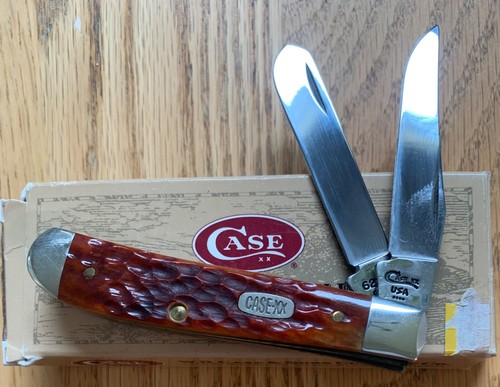 CASE CHESTNUT MINI TRAPPER KNIFE #6207 SS NEVER USED IN BOX BT1 | eBay