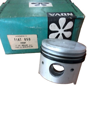 Piston Kit Fiat 850 Spider Coupe With Increased Compression Size 65.40 ...