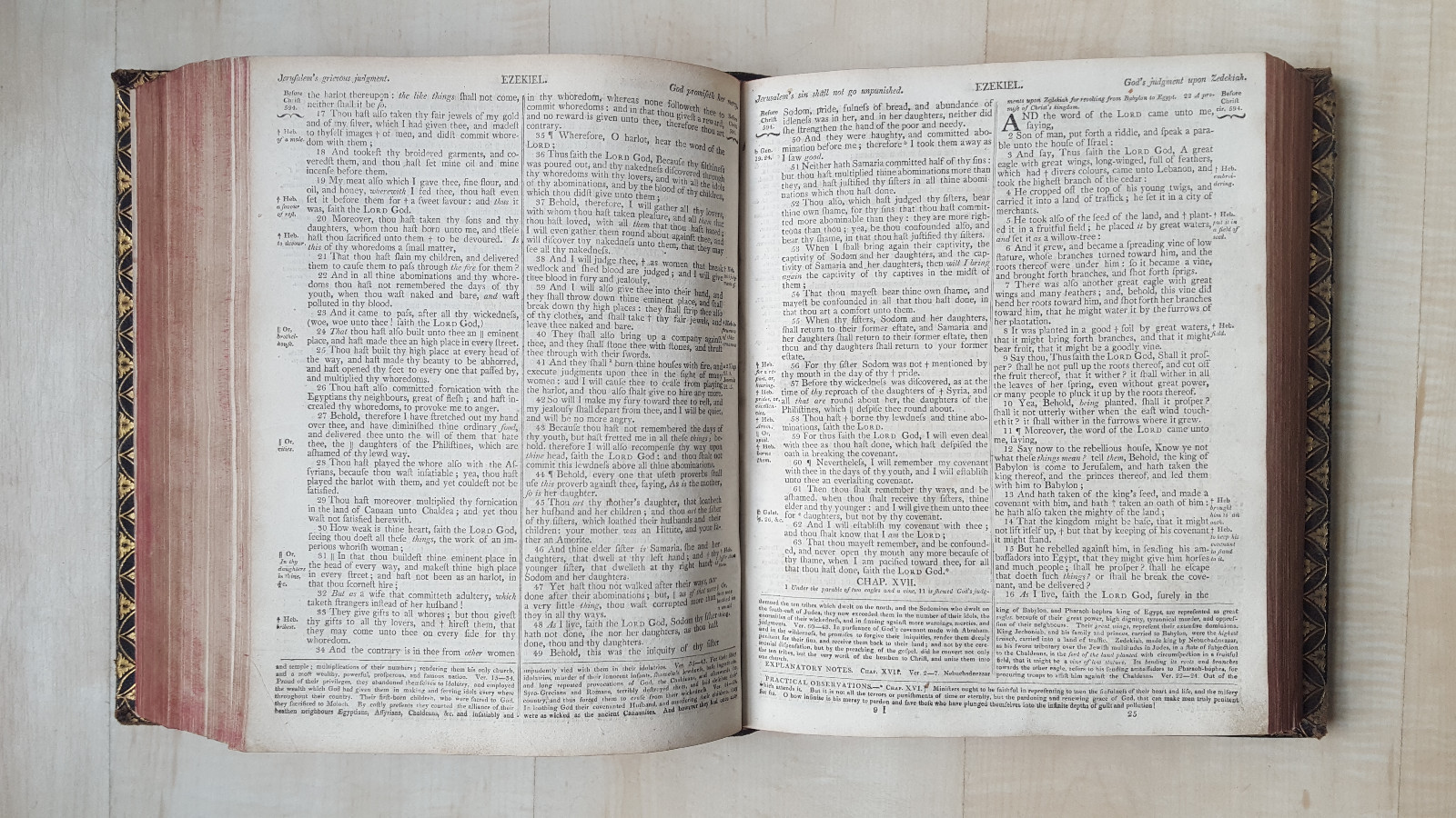 The Christian's Complete Family Bible W. Lochhead Berwick Large Leather ...