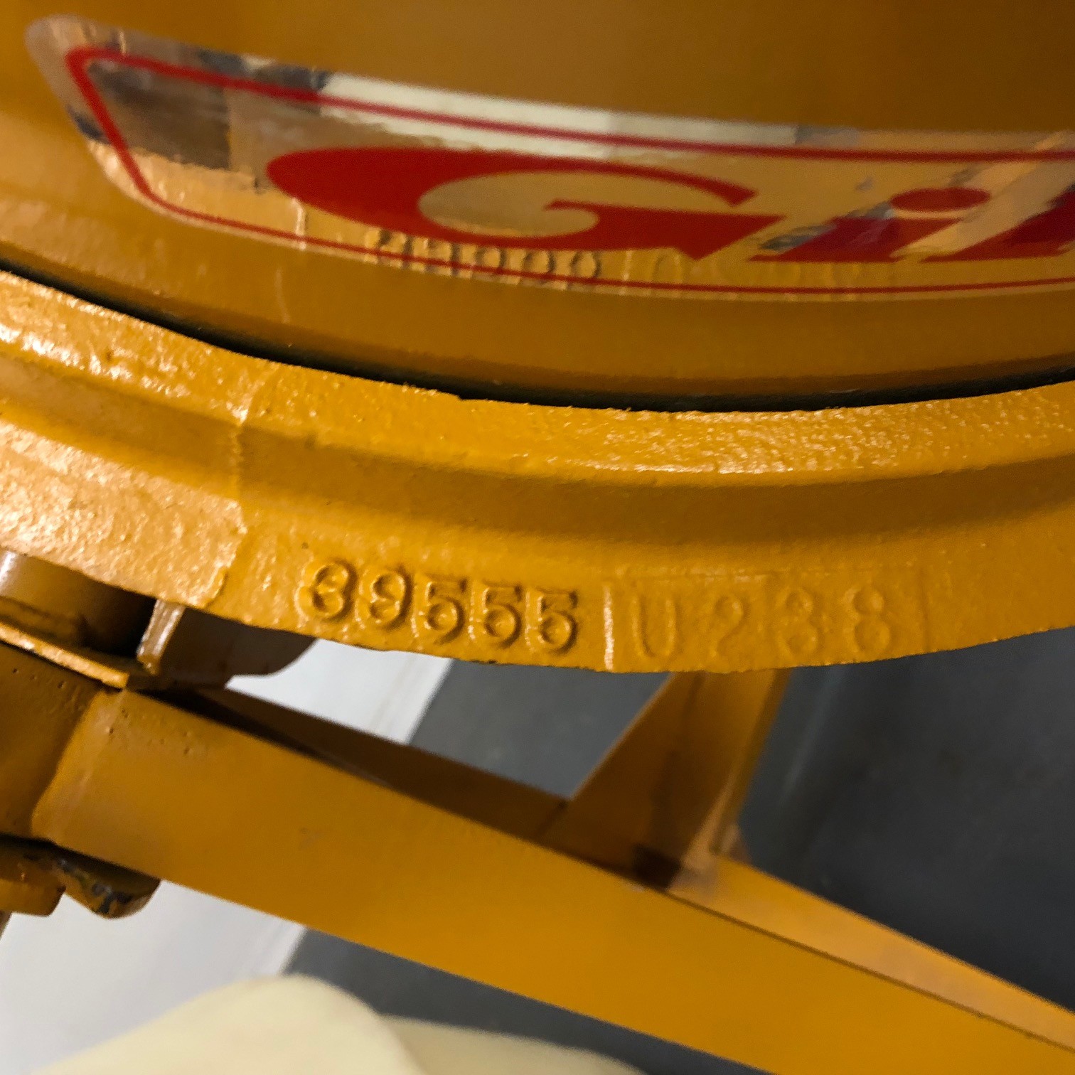 McMaster-Carr Gilson Cement Mixer Custom Cart Handle Hitch 2 Liners 1 ...