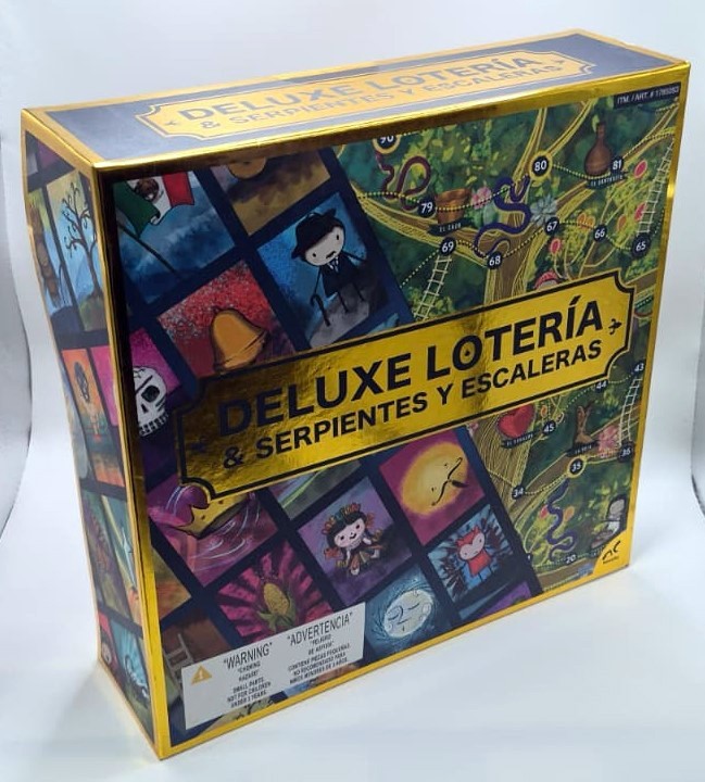 Deluxe Loteria & Serpientes Y Escaleras Traditional Mexican Board Full ...