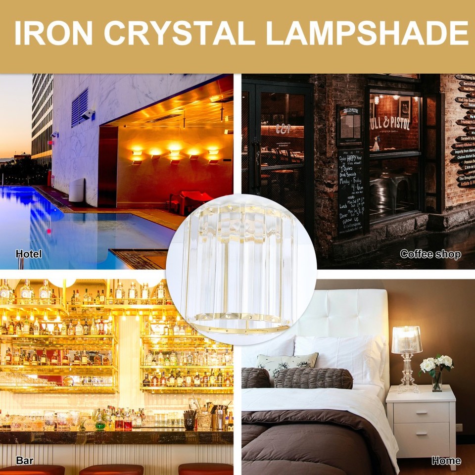 Floor Lamp Replacement Shade Light Shades for Ceiling Lights Crystal ...