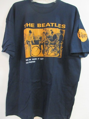 THE BEATLES OFFICIAL MERCH DAY TRIPPER 2016 BAND CONCERT MUSIC T-SHIRT ...