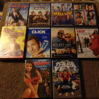 Lot of 10 COMEDY DVDs - Tim Allen Adam Sandler Jack Nicholson + | eBay