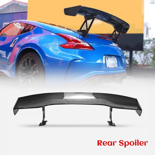 For Nissan Fairlady Z Z34 370Z VTX Style Carbon Glossy Rear GT Spoiler ...