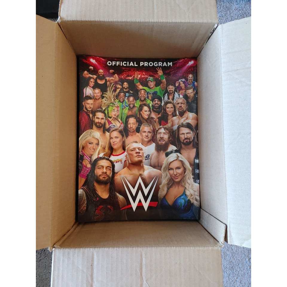 Brand New Lot of 15 SAMPLE WWE 2018 Official Programs RARE RAW ...