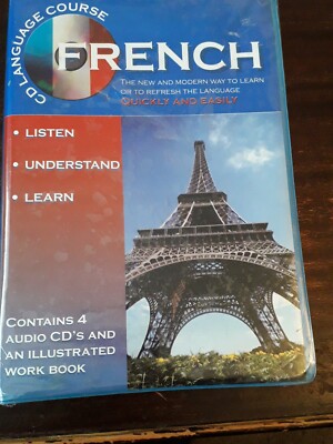 CD language course French Contains 4 Audio CDs and an illustrated work ...