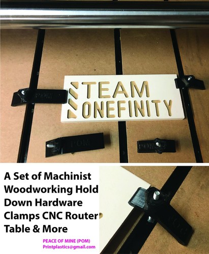 Machinist Woodworking Hold Down Hardware Clamp Set of 4 CNC Router ...