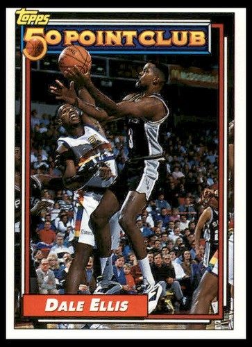 1992 Topps #204 Dale Ellis San Antonio Spurs | eBay