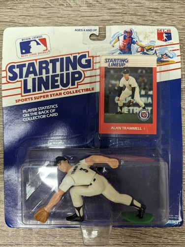1988 Alan Trammell Detroit Tigers Starting Lineup Kenner Action Figure ...