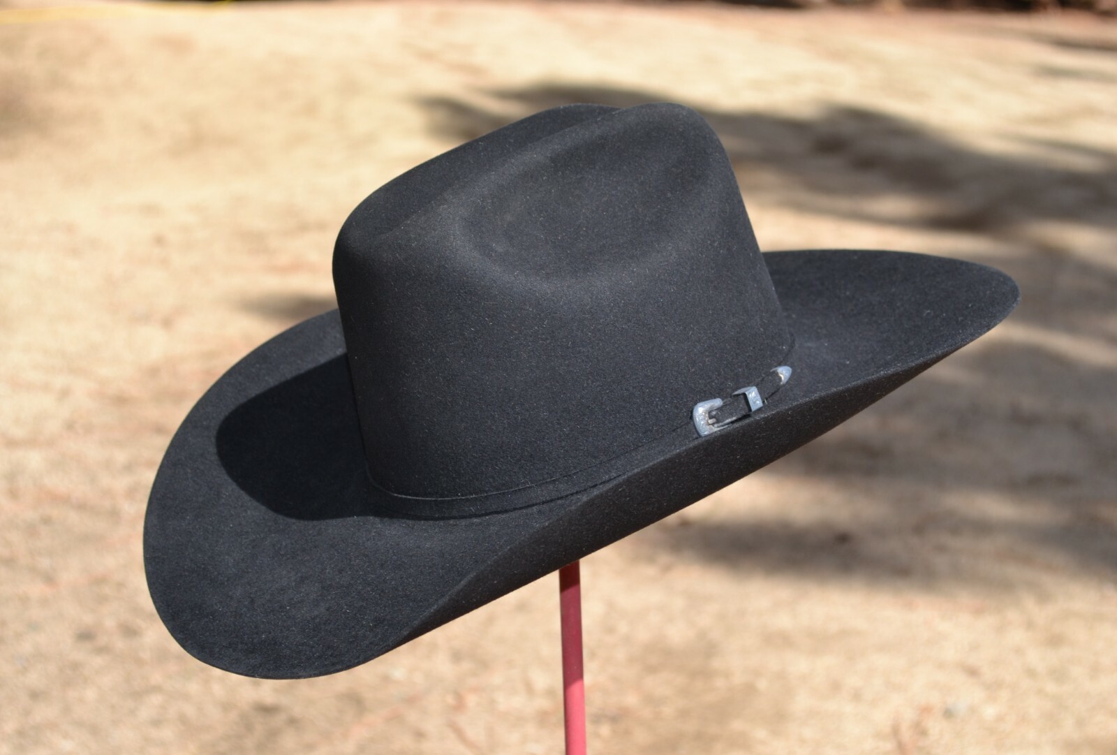 Bailey 15X Winner Felt Cowboy Hat Cattleman Crown, 4 1/4" Brim, Black ...