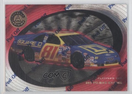1997 Pinnacle Totally Certified - Platinum Red #68 Kenny Wallace /2999 ...