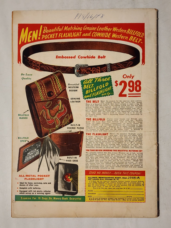 Dagar Desert Hawk #29 1948 Fox Feature Syndicate GGA Golden Age | eBay