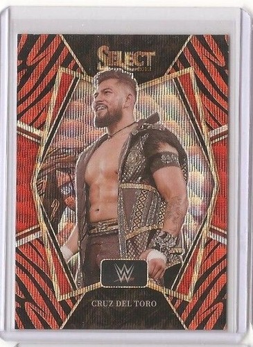 2022 Panini Select WWE CRUZ DEL TORO Tiger Prizm Refractor Premier ...