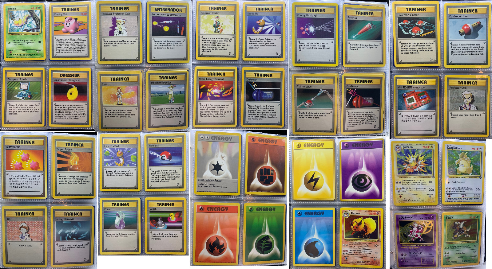 Pokémon 400 Pokemon TCG Trading Cards Collection with binder 1999-2021 ...