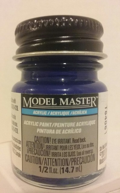 Testors Model Master Acrylic Paint 4662 Arctic Blue Metallic for sale ...